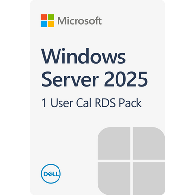 Microsoft Windows Server CAL RDS 2025 1 User ROK Dell