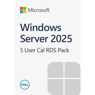 Microsoft Windows Server CAL RDS 2025 5 User ROK Dell